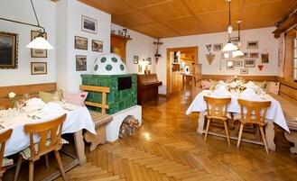 Café da manhã, almoço e jantar