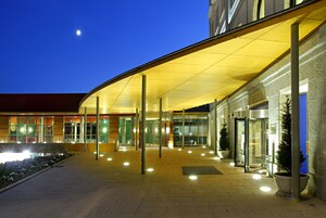 Entrada do alojamento