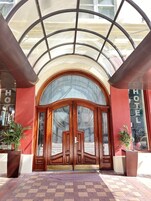 Entrada do alojamento