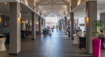 Sala de estar do lobby