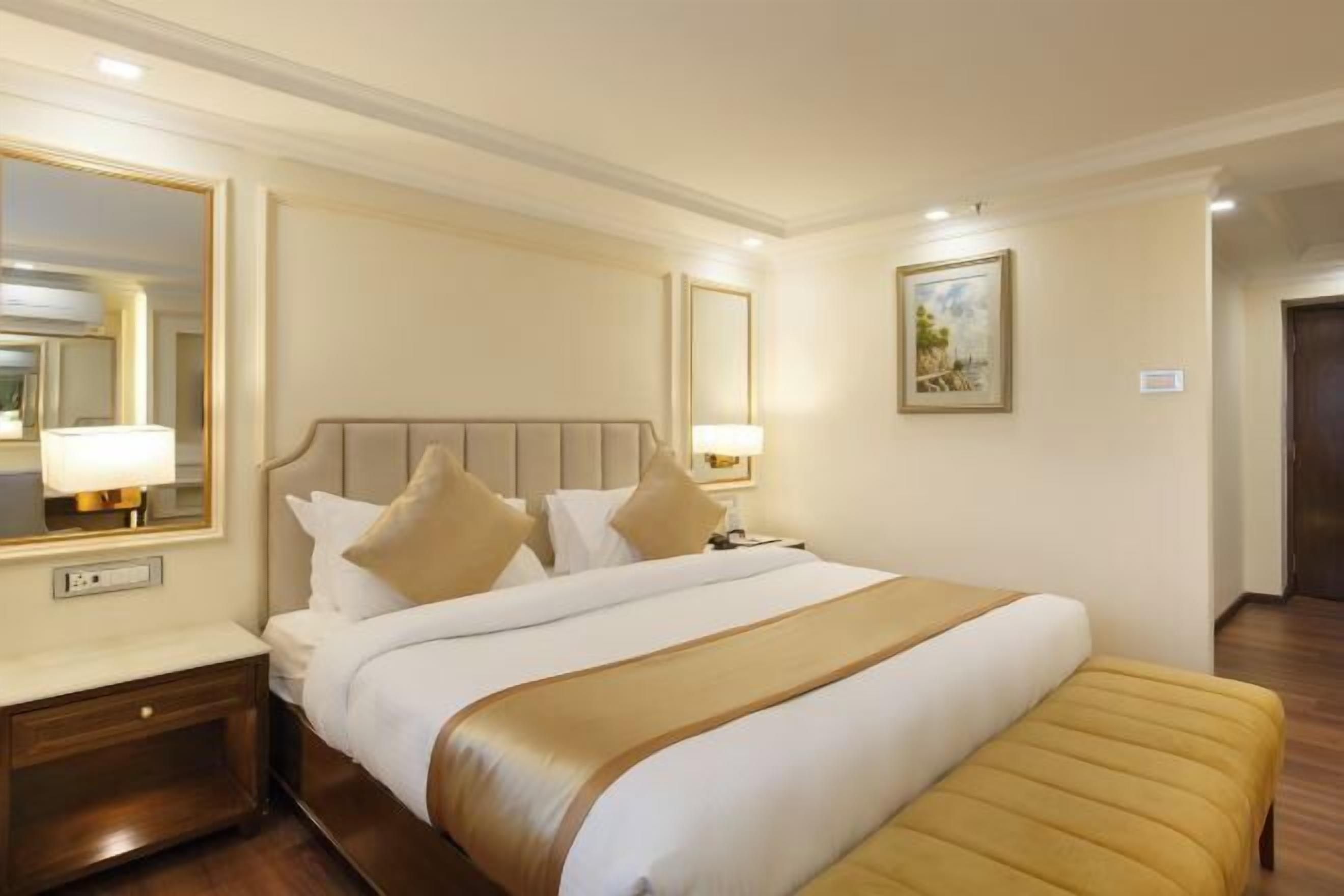 1 quarto, roupa de alta qualidade, minibar 