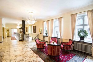 Sala de estar do lobby
