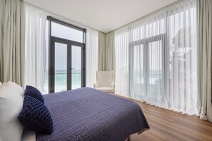 Suíte | Roupas de cama premium, frigobar, cofres nos quartos