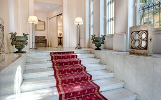 Entrada do alojamento