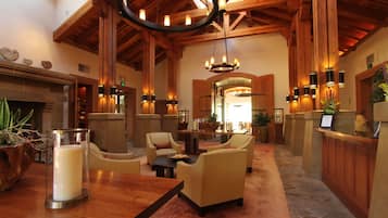 Sala de estar do lobby
