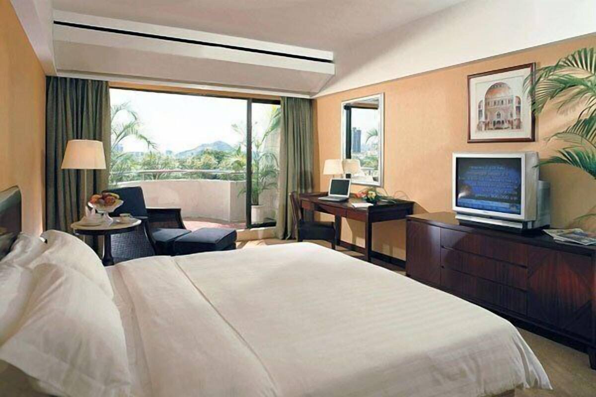 Quarto, vista para o mar | Roupas de cama premium, frigobar, cofres nos quartos, escrivaninha