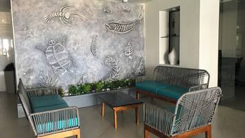 Sala de estar do lobby