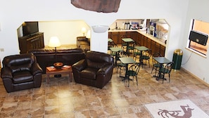 Sala de estar do lobby