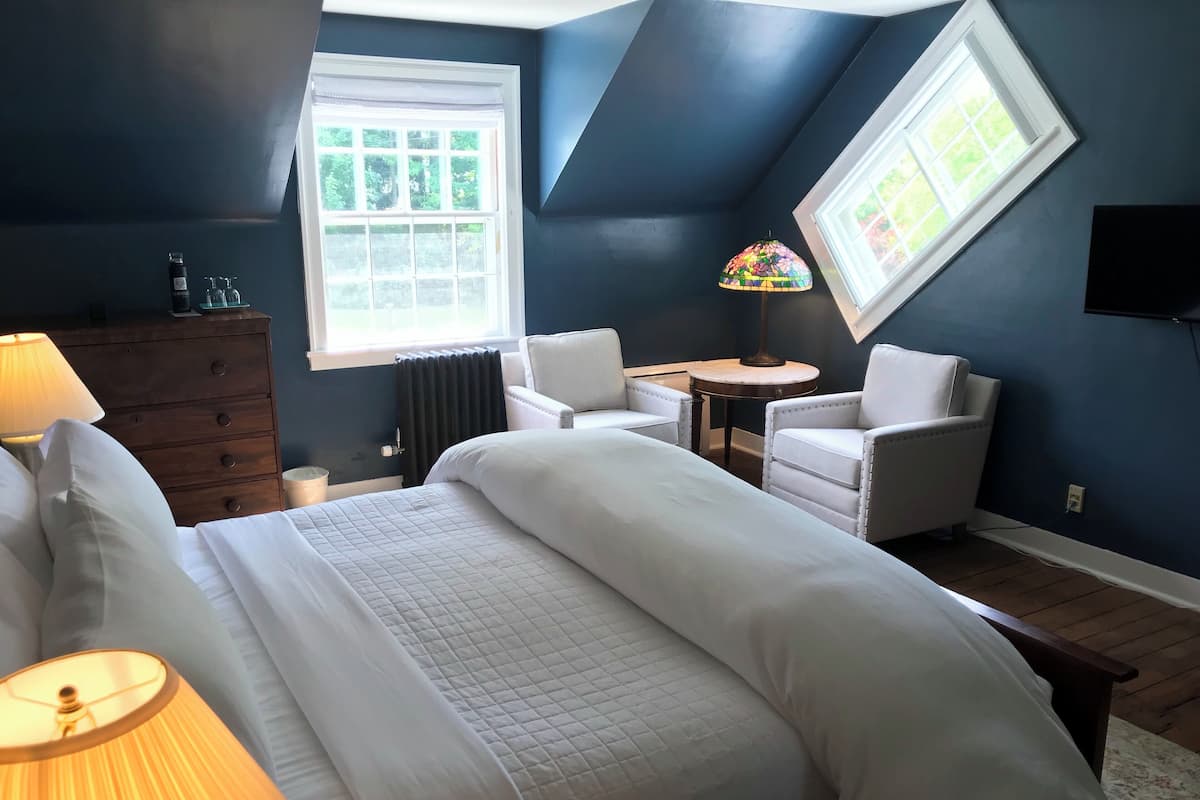 Quarto Duplo, casa de banho anexa, vista para a montanha (Washington) | Roupa de alta qualidade, com decoração personalizada