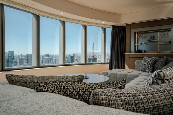 Quarto, para não fumantes (Park Suite Tokyo Tower Side) | Roupas de cama premium, cofres nos quartos, escrivaninha