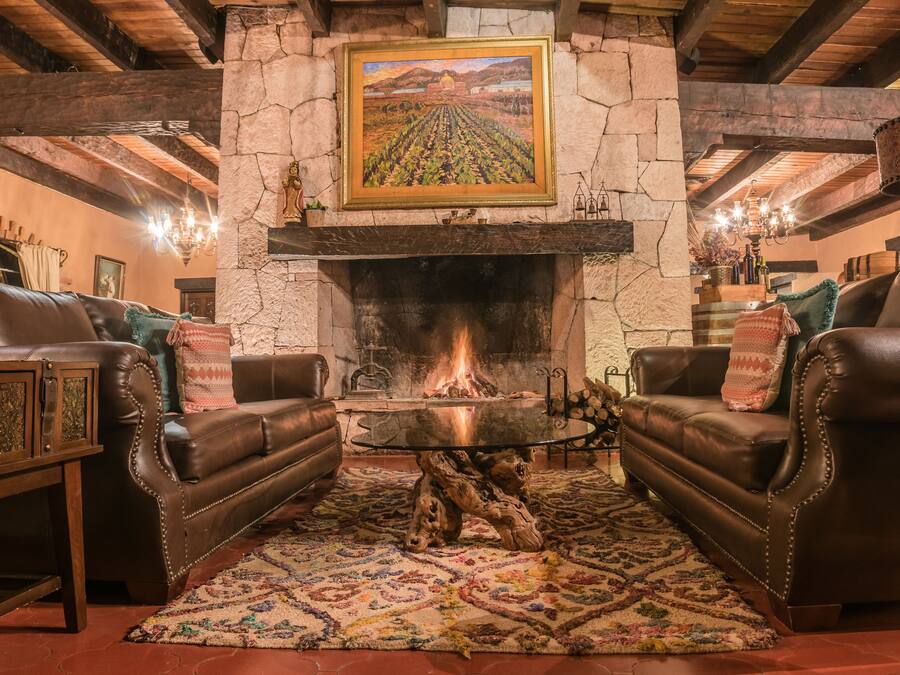 Sala de estar do lobby