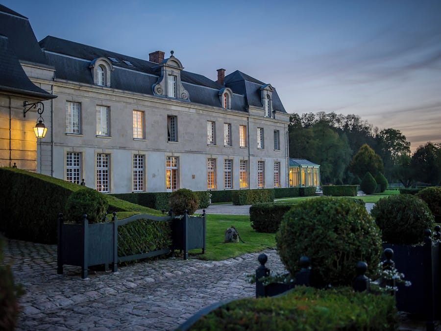 Fachada da propriedade