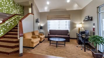 Sala de estar do lobby