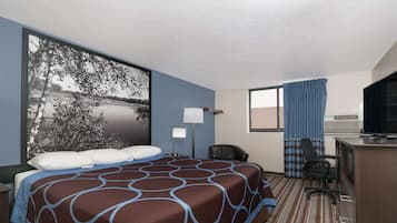 Quarto Standard, 1 cama king-size | Secretária, berços/camas para crianças grátis, Wi-fi grátis