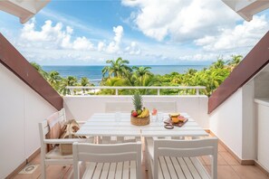 Apartment 6 people - 2 bedroom - Terrace - Sea View - Premium Part | Terraço/pátio interior