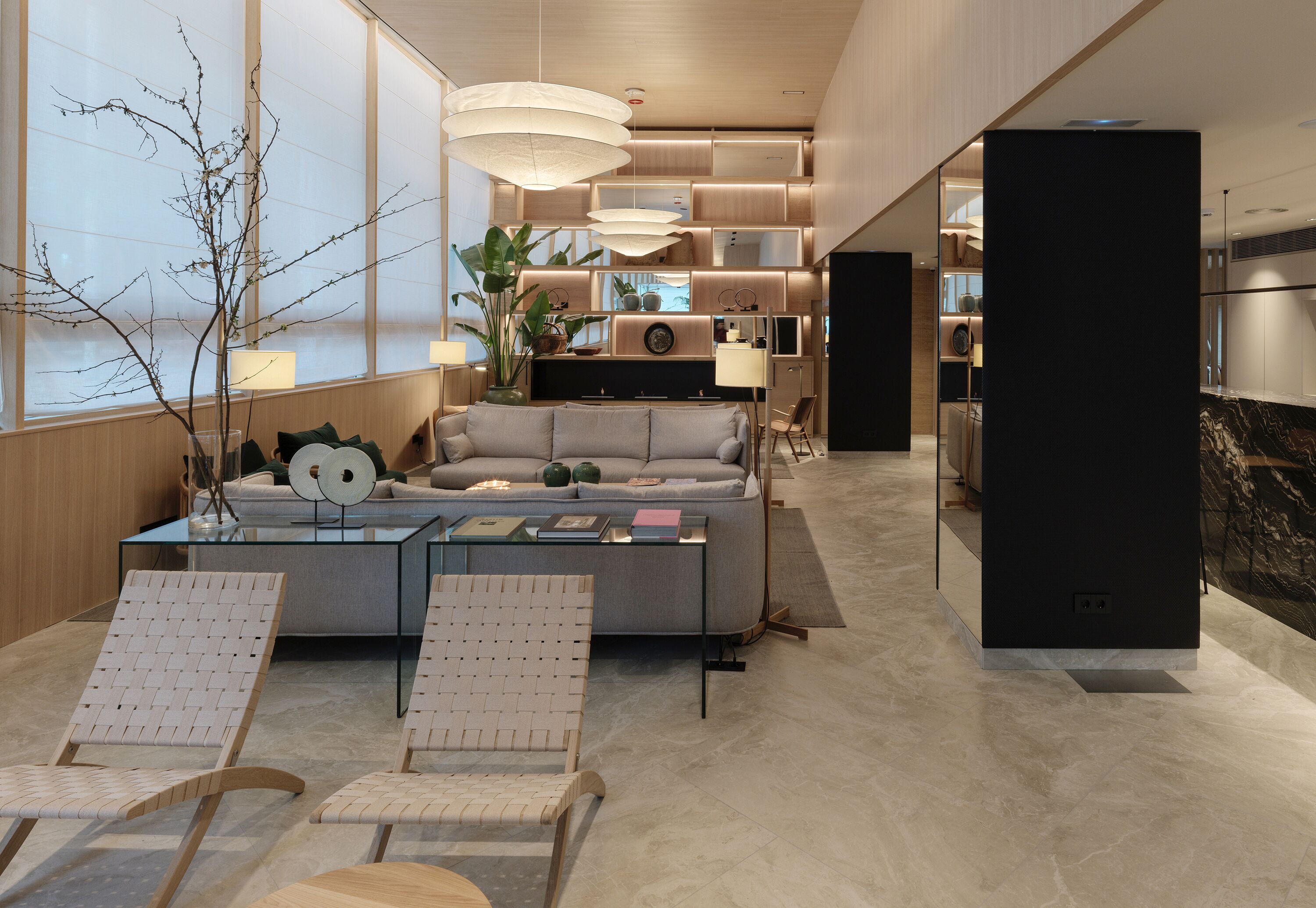 Sala de estar do lobby