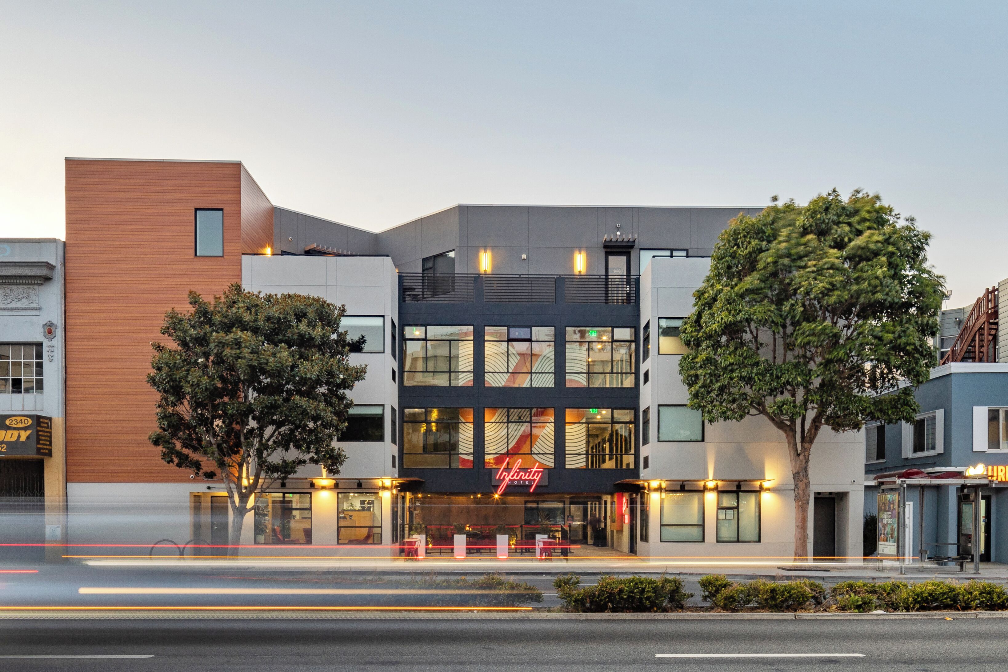 Fachada do alojamento