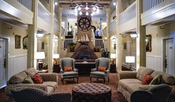 Sala de estar do lobby