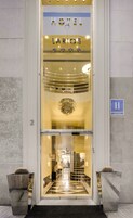 Entrada do alojamento