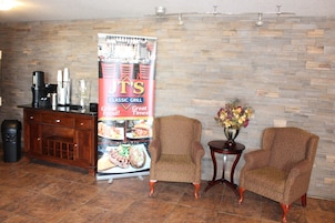 Sala de estar do lobby