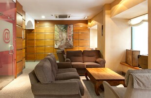 Sala de estar do lobby