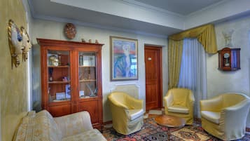 Sala de estar do lobby