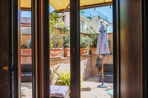 Quarto Deluxe, terraço | Terraço/pátio interior