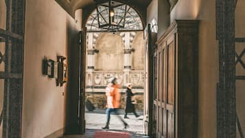 Entrada do alojamento