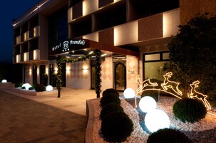 Entrada do alojamento