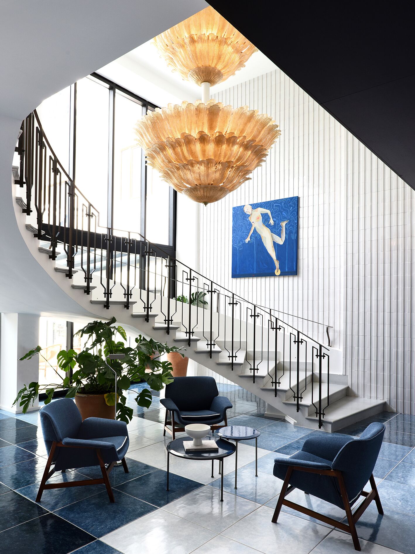 Sala de estar do lobby
