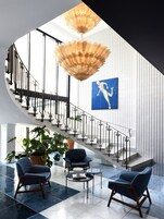 Sala de estar do lobby