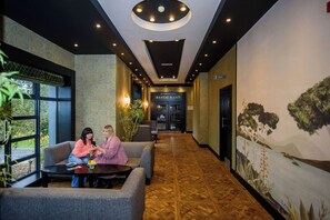 Sala de estar do lobby