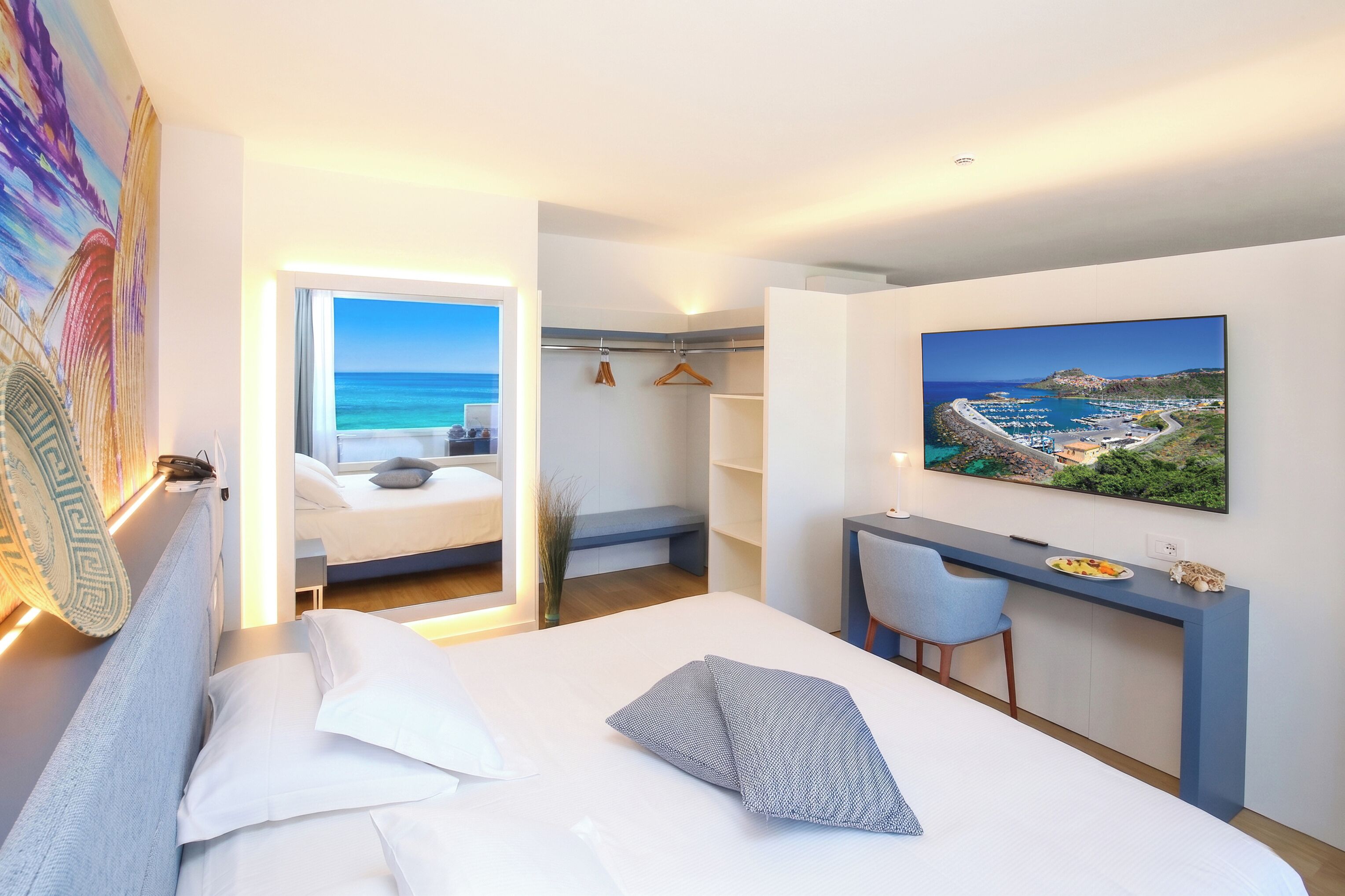 Suite Panorâmica | Edredões de penas, minibar, cofre no quarto, cortinas/cortinados opacos 