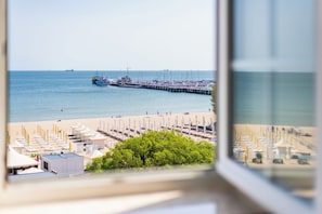 Quarto de Luxo, 2 camas individuais, vista para o mar | Vista do quarto