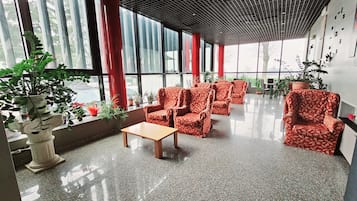 Sala de estar do lobby