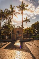 Vista para a cidade desde o alojamento