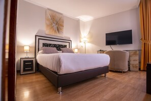 Quarto Duplo ou Twin Superior | Minibar, cofre no quarto, secretária, quartos insonorizados 