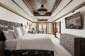 Loft, 4 quartos | Roupa de alta qualidade, edredões de penas, camas de colchão pillowtop 