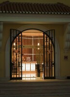 Entrada do alojamento