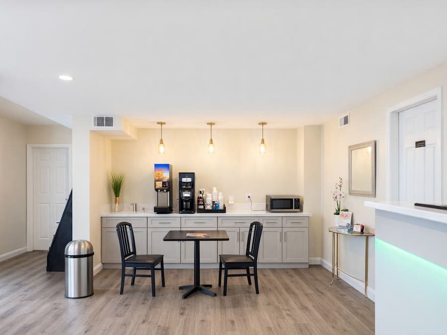 Zona de pequenos-almoços