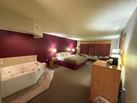 Suíte, 1 cama King, para não fumantes | Escrivaninha, espaço de trabalho para notebook