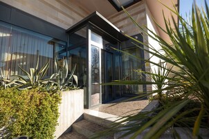 Entrada do alojamento