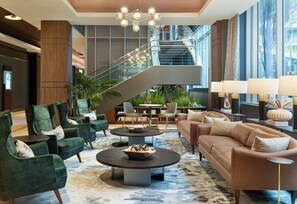 Sala de estar do lobby