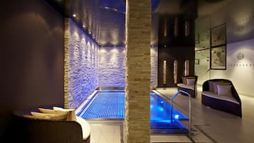 Tratamentos corporais, massagens com pedras quentes