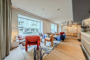 Sala de estar do lobby