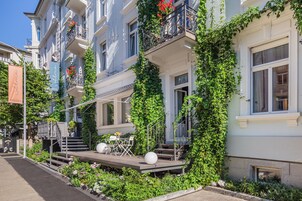 Fachada da propriedade