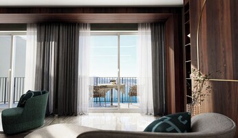 Family 4 - DELUXE, vista sul lago o sulla piscina | Cofre no quarto, com mobília individualizada, Wi-fi grátis 