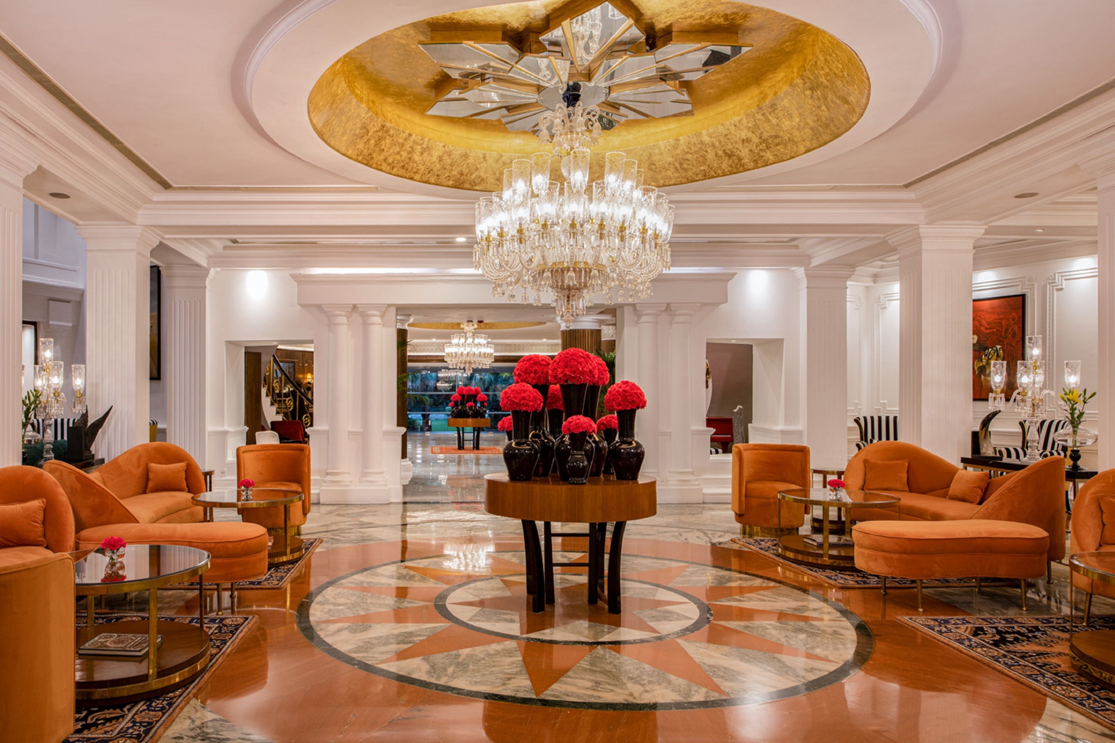 Sala de estar do lobby