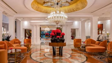 Sala de estar do lobby