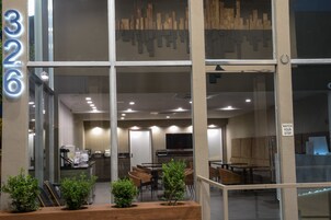 Entrada do alojamento